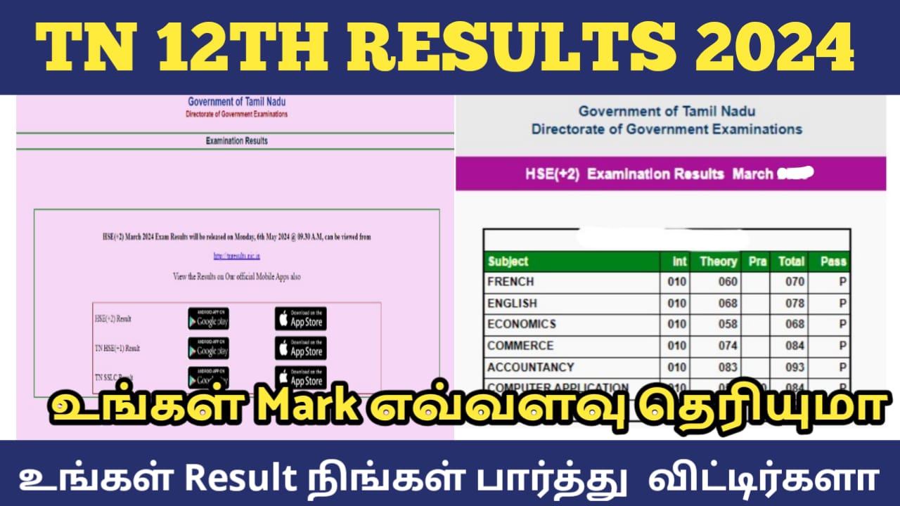 TN HSC Result 2024, Class 12th Date, Link, How To Check, Know More Details - Star Tamil Exams